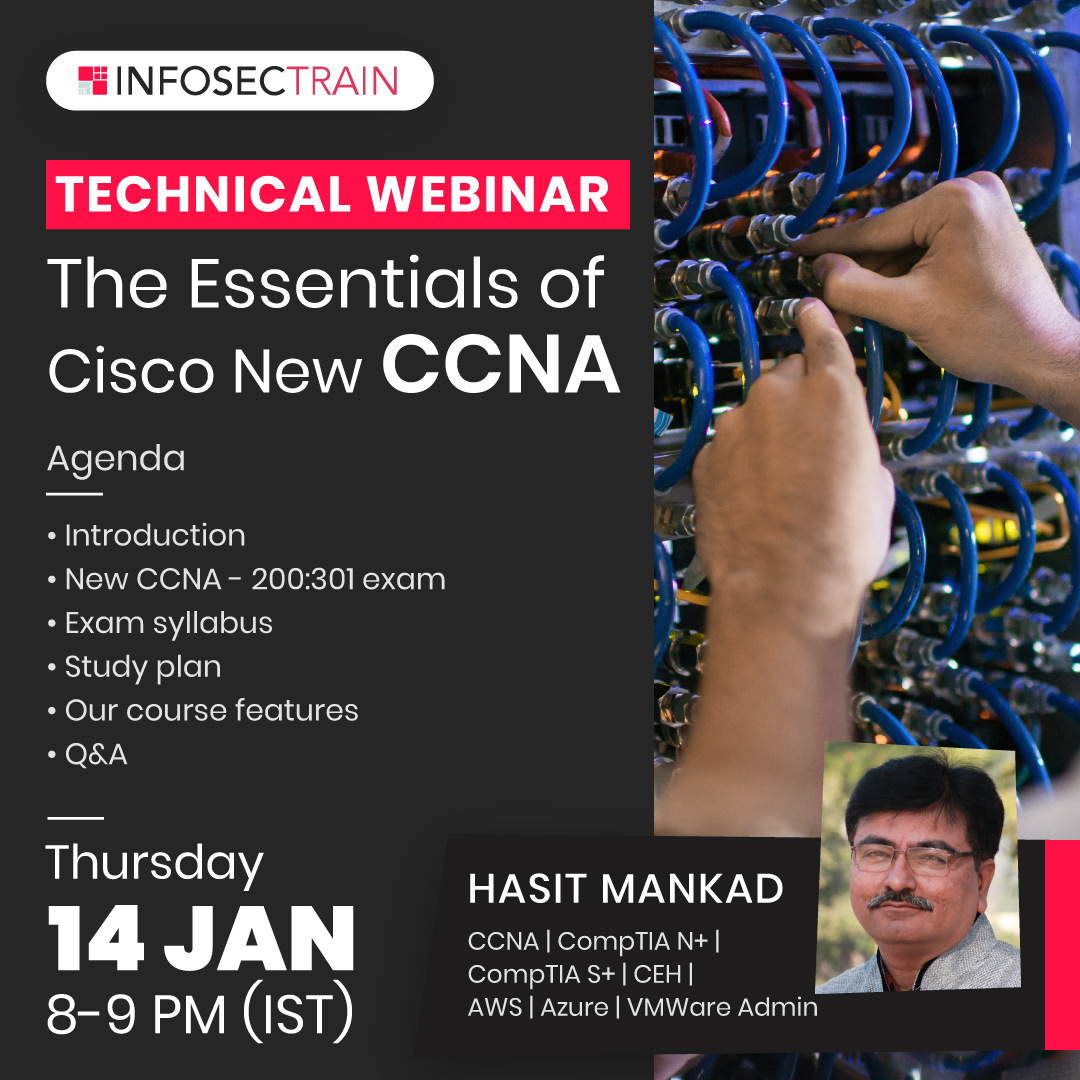 Free Live Webinar- Technical Free Webinar - The Essentials of Cisco CCNA