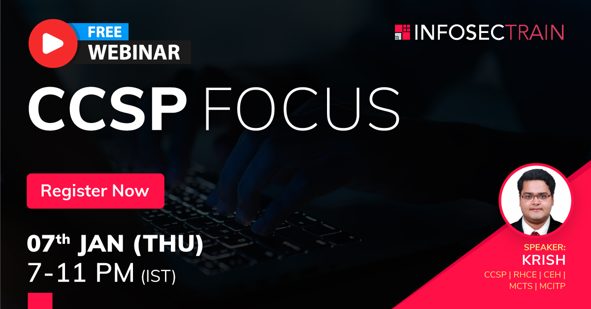 Free Live Webinar- Mini Bootcamp on CCSP Focus