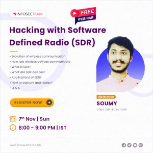 Live Event with InfosecTrain - Hacking with Software Defined Radio