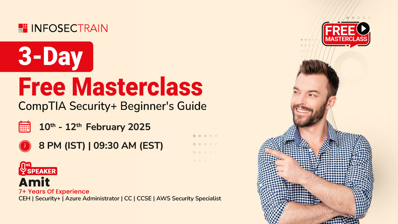 CompTIA Security+ SY0-701 Training & Certification | Infosec Train